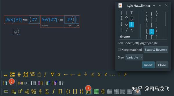 在 LyX 中定义和管理宏 - 知乎