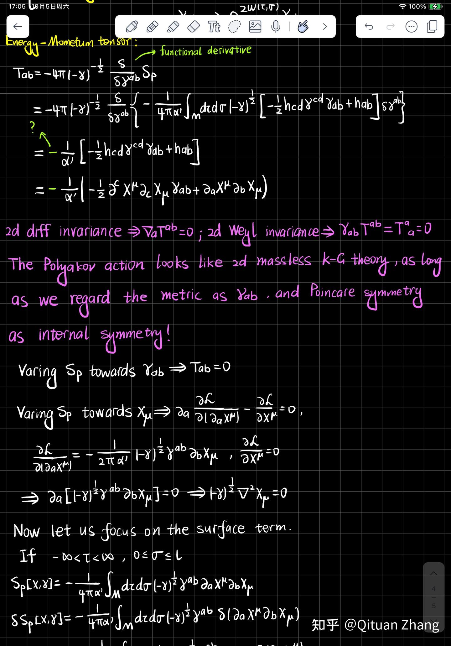 1.2 Nambu-Goto作用量、Polyakov作用量以及弦的边界条件 - 知乎