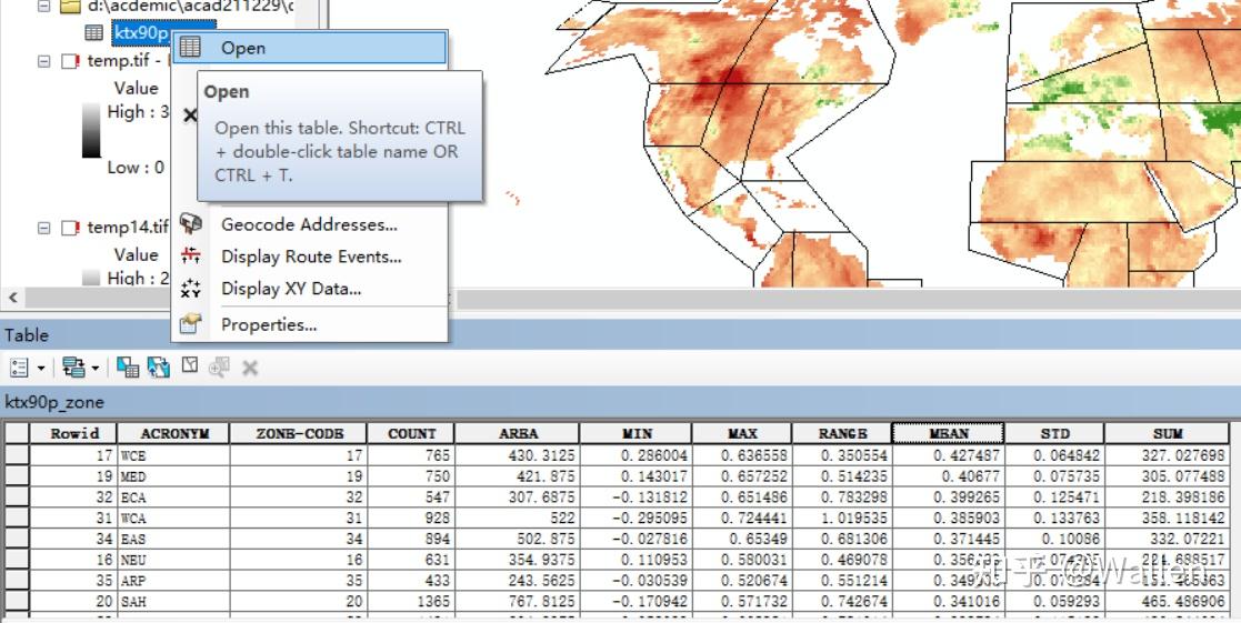 ArcGIS统计矢量内栅格均值（最小值、最大值）邻域统计 - 知乎