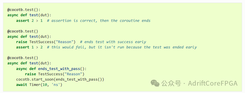 用Python给Verilog设计自仿（三）：Cocotb高频语法，从此告别SV手写 - 知乎