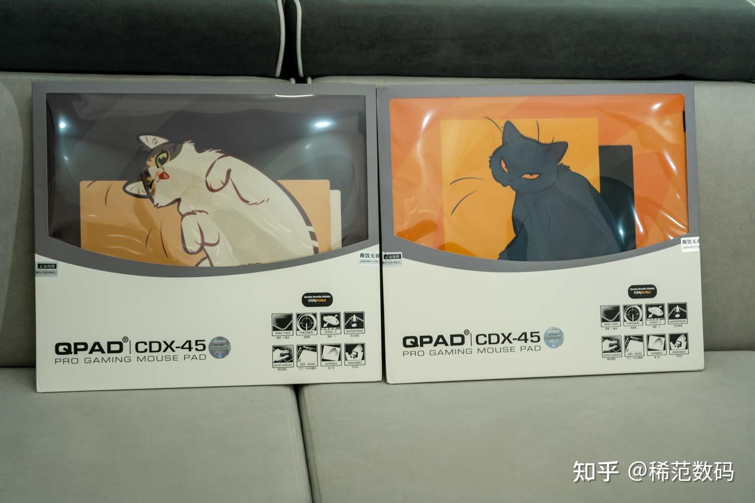 QPAD 新品CDX-45 猫垫评测：好鼠标还真得有个好鼠垫，用了就回不去 - 知乎