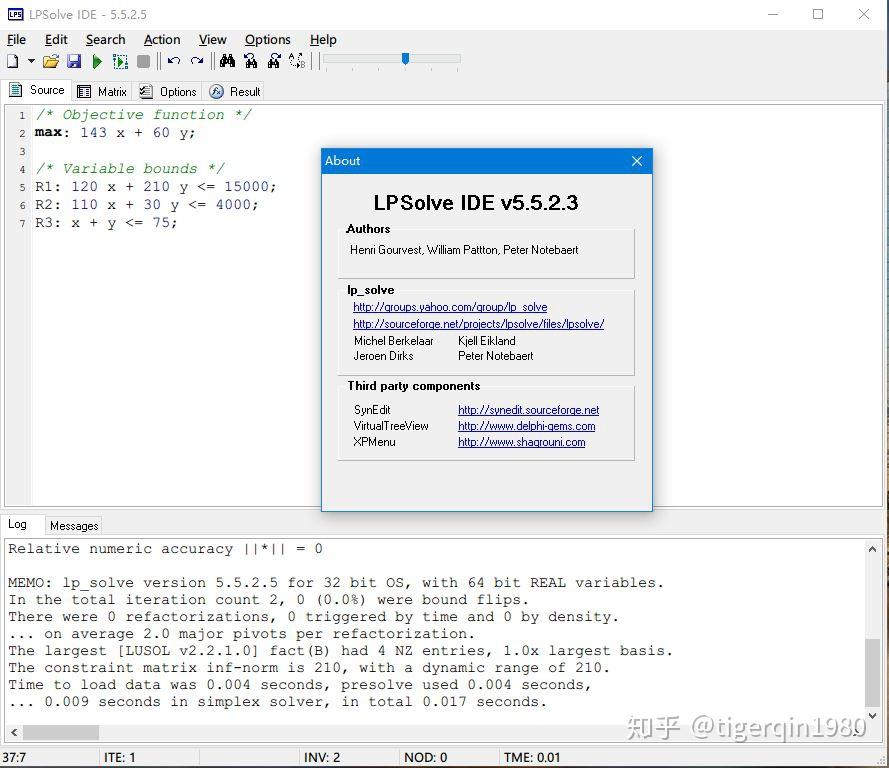 干货 | 关于数学规划求解器lp_solve 这里有份超全面超详细的教程 - 知乎