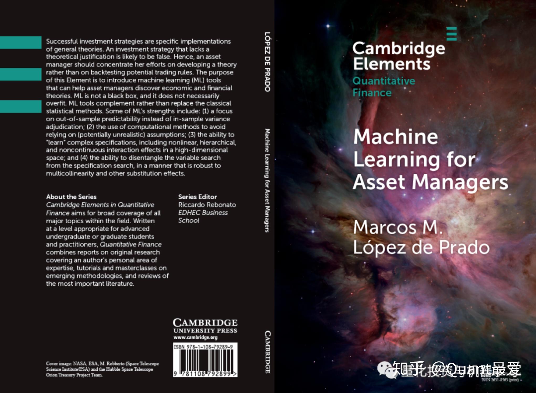 Marcos Lopez de Prado：金融机器学习的10大应用 - 知乎