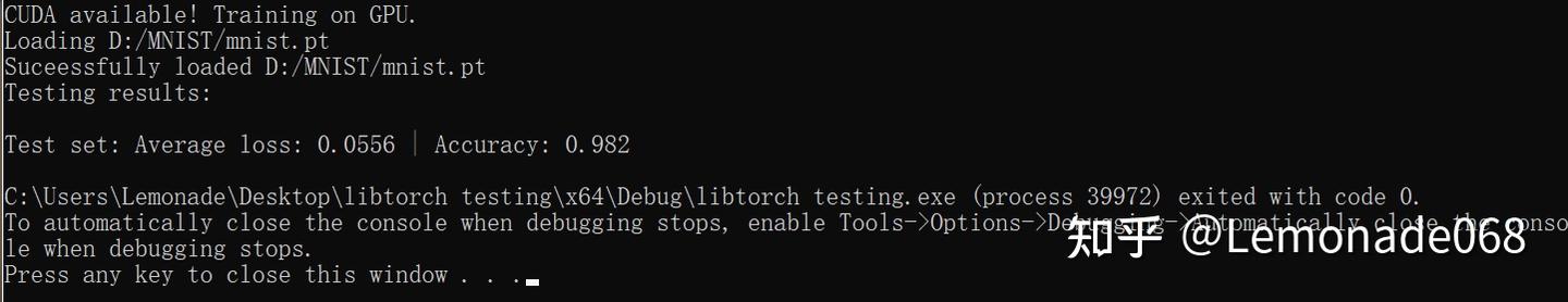 CUDA12.2+Libtorch+VS2022搭建神经网络运行环境及测试(Win10) - 知乎