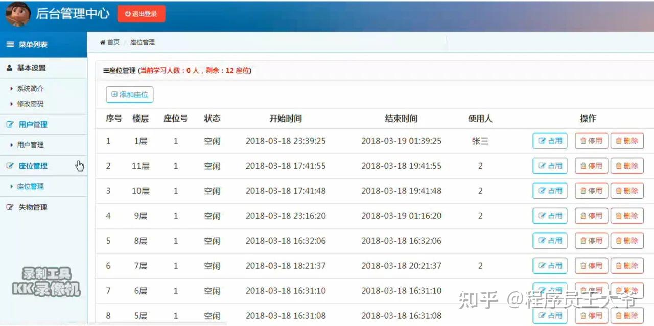 【计算机毕业设计课程设计】基于java的图书馆座位预约管理系统设计与实现(源码文章) Servlet Jsp Mvc Web 知乎