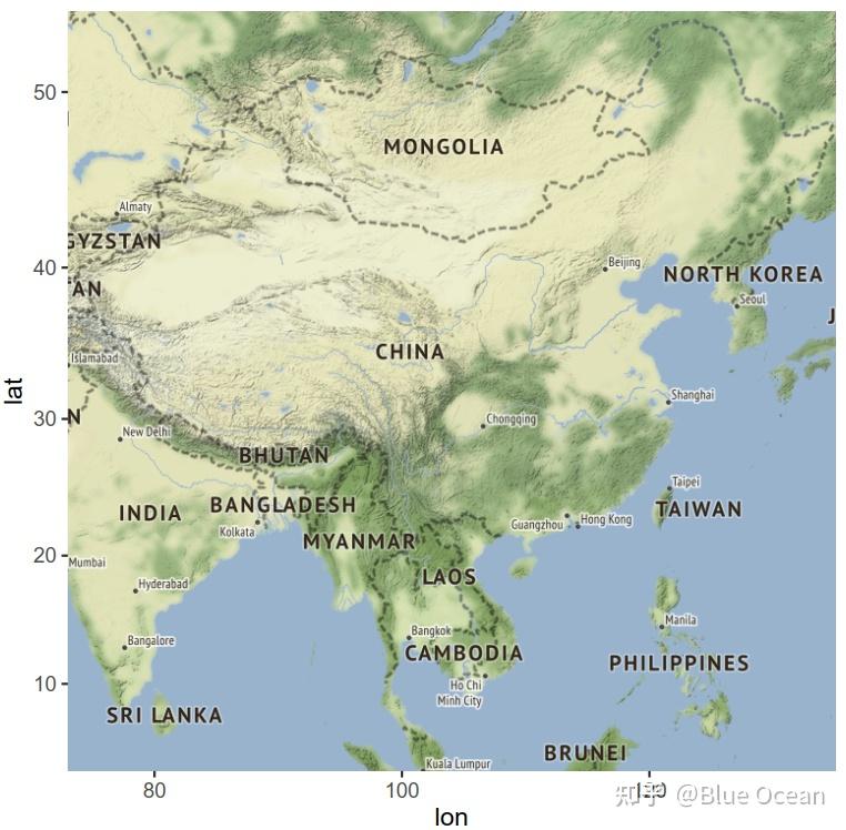 使用R绘制个性化地图及可视化 - 知乎