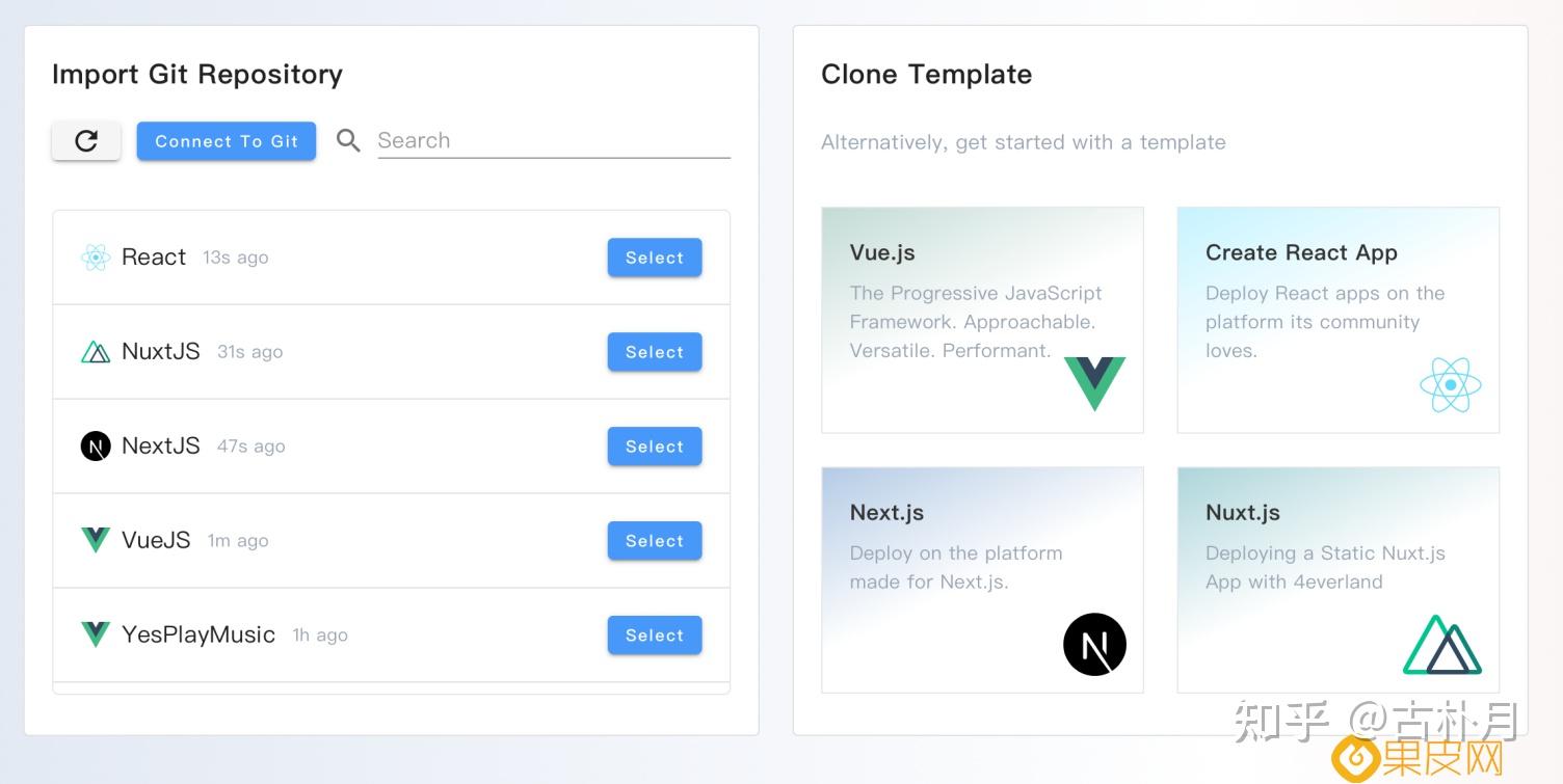 免费的静态托管平台4EVERLAND - 知乎