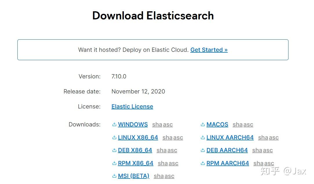 win10 安装 ElasticSearch 并配置服务开机运行(不成功你锤我) - 知乎