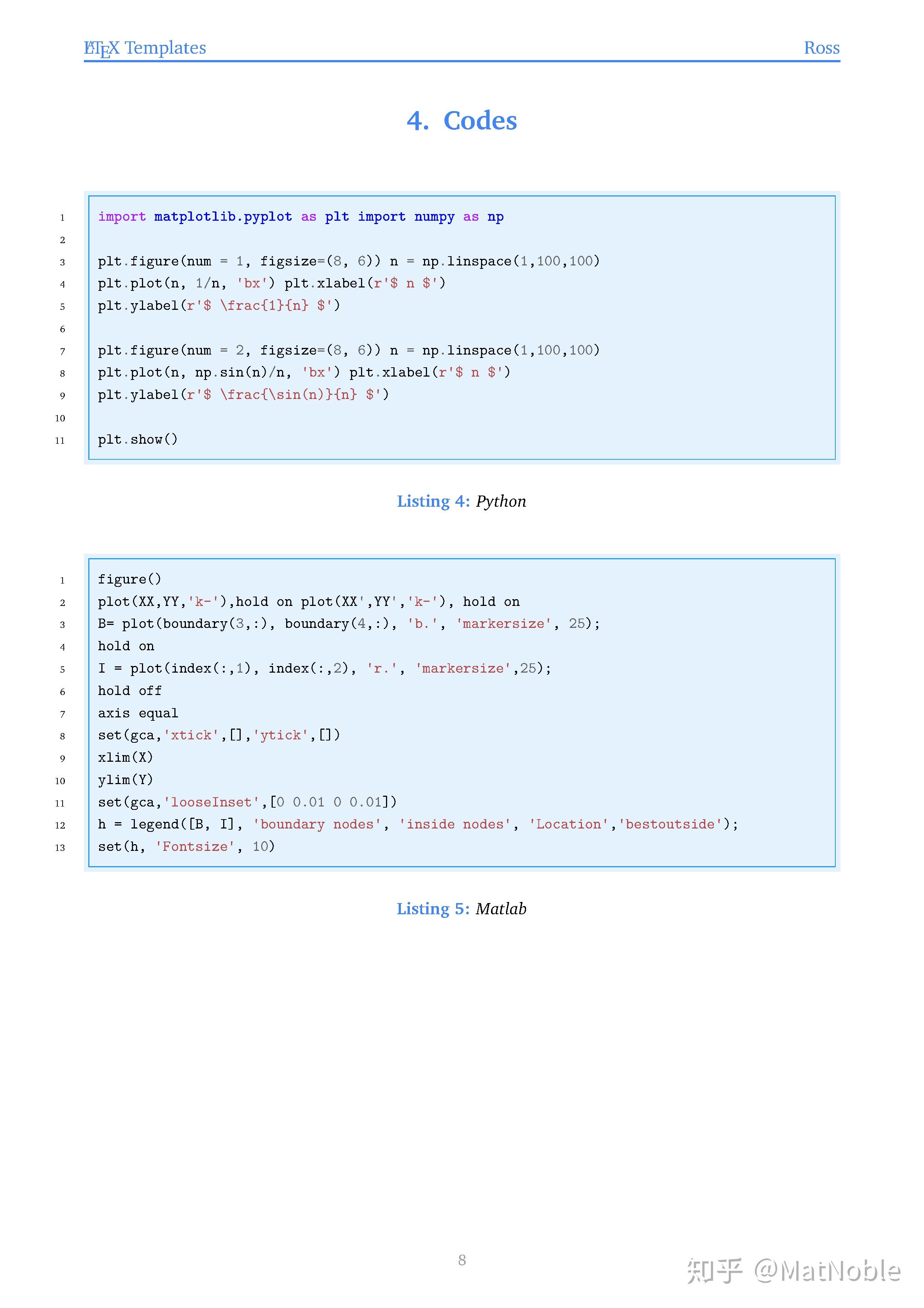 LaTeX 文档模板自用分享 - 知乎