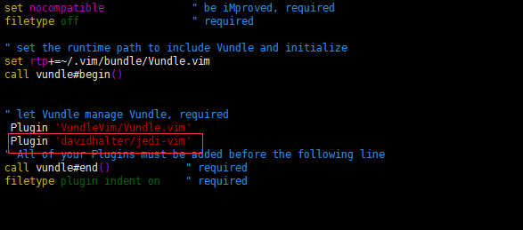 vim-python