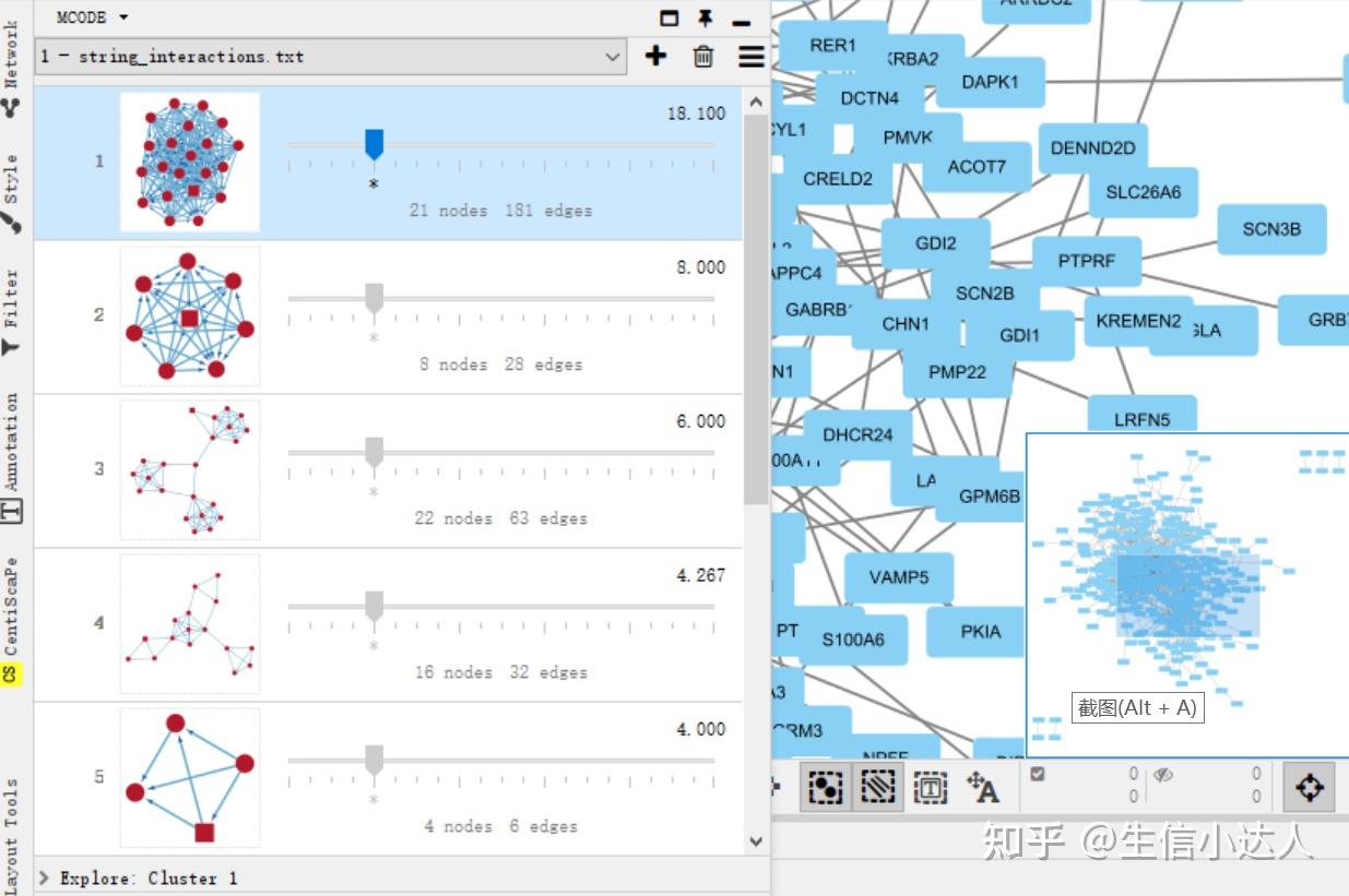 Cytoscape使用方法及插件MCODE和Centiscape的使用 - 知乎