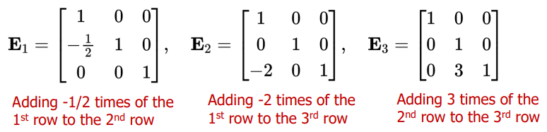Linear Algebra 3: Elementary Matrices & LU Decomposition - 知乎