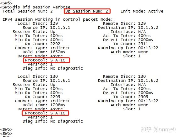 快速故障检测-BFD(3)-静态路由与BFD联动 - 知乎