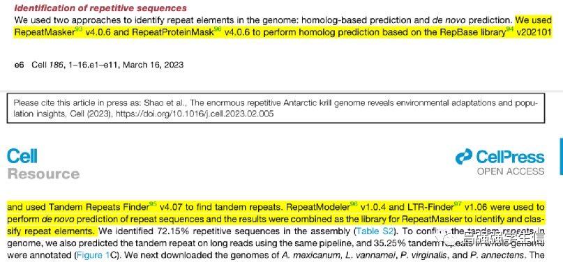 RepeatMasker注释重复序列二 - 知乎