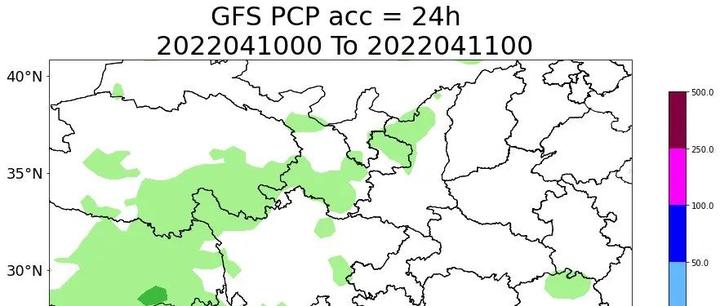 利用python绘制GFS预报降水 - 知乎