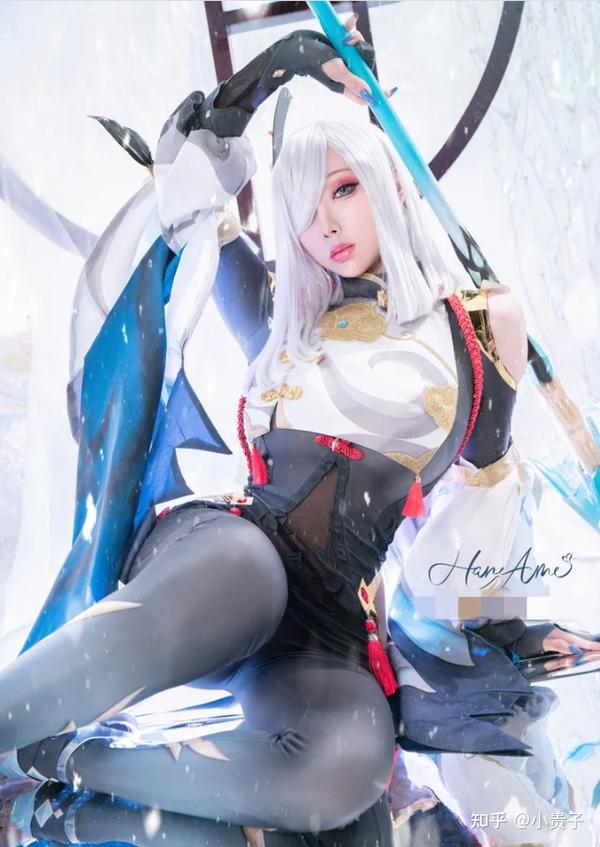 女神cos 雨波_HaneAme~原神申鹤 cosplay写真图片欣赏 - 知乎