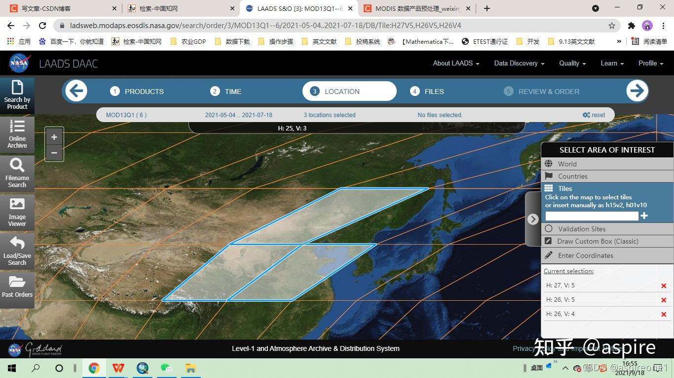 MODIS数据的下载和预处理-NDVI和EVI - 知乎