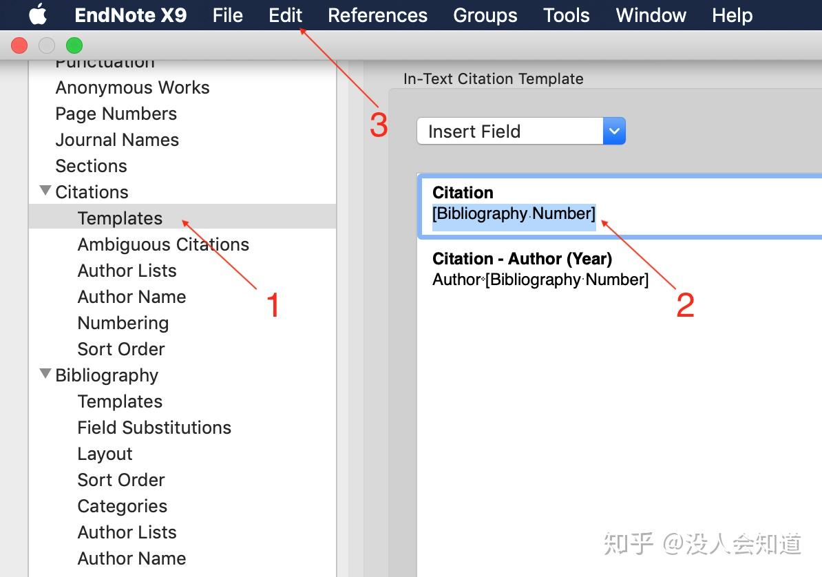 Endnote X9 for Mac插入文献，如何将文献序号改为上标 - 知乎