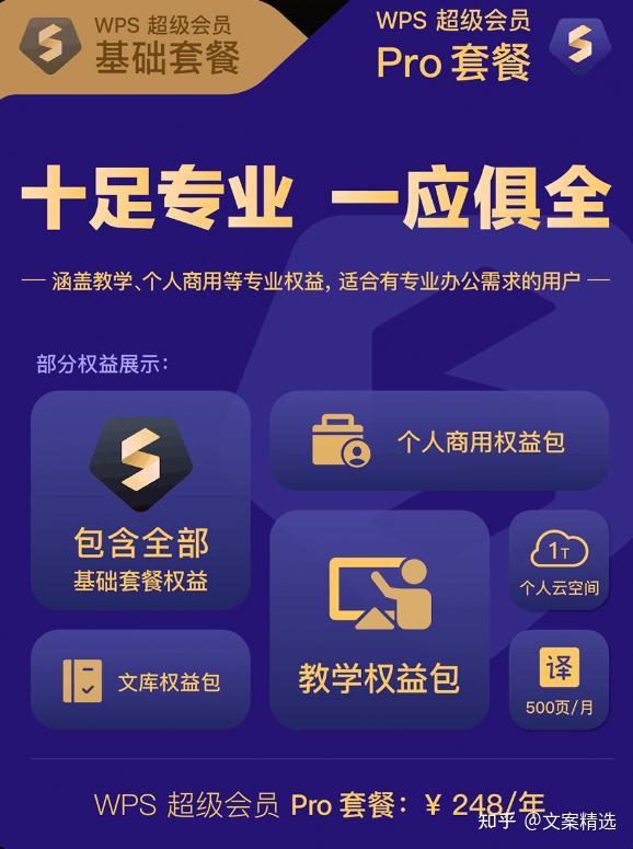 wps超级会员套餐和wps超级会员pro套餐有什么区别？有哪些优惠活动？