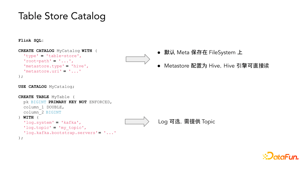 Flink Table Store v0.2 应用场景和核心功能 - 知乎