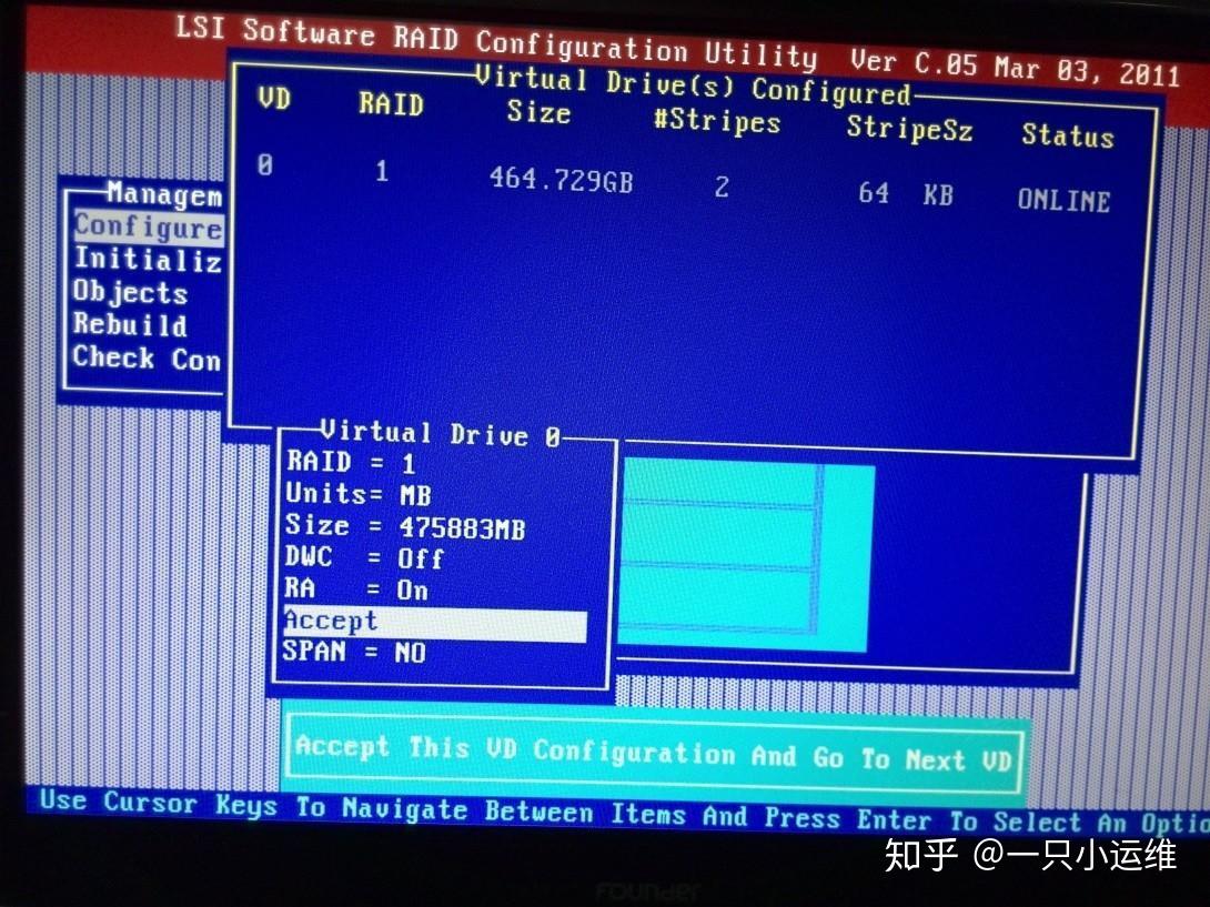 LSI RAID卡配置步骤 - 知乎