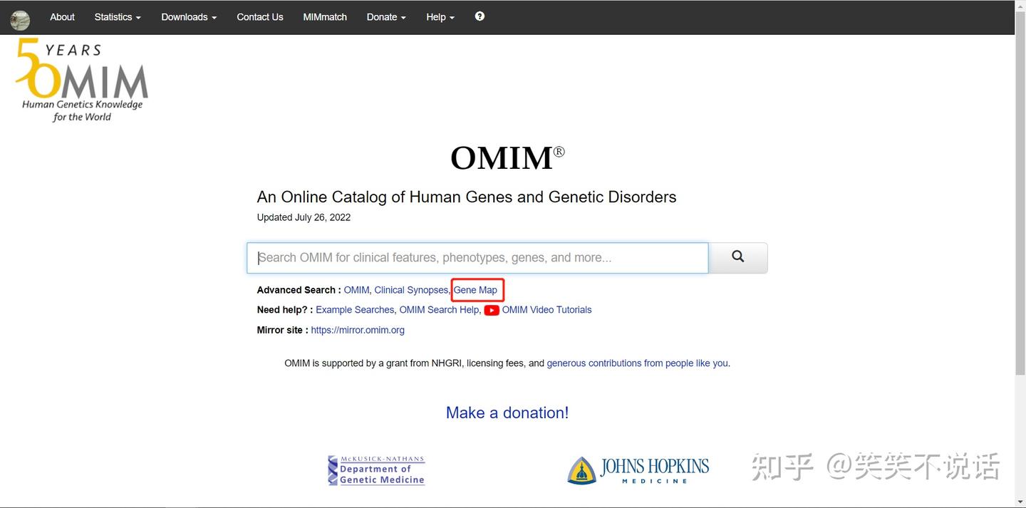 OMIM获取疾病基因（二） - 知乎