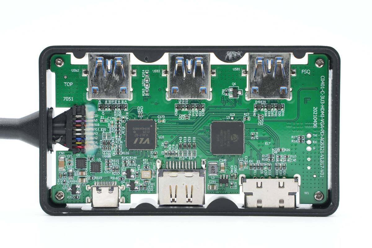 拆解报告：联想thinkplus 4K USB-C扩展坞TPH-06 - 知乎
