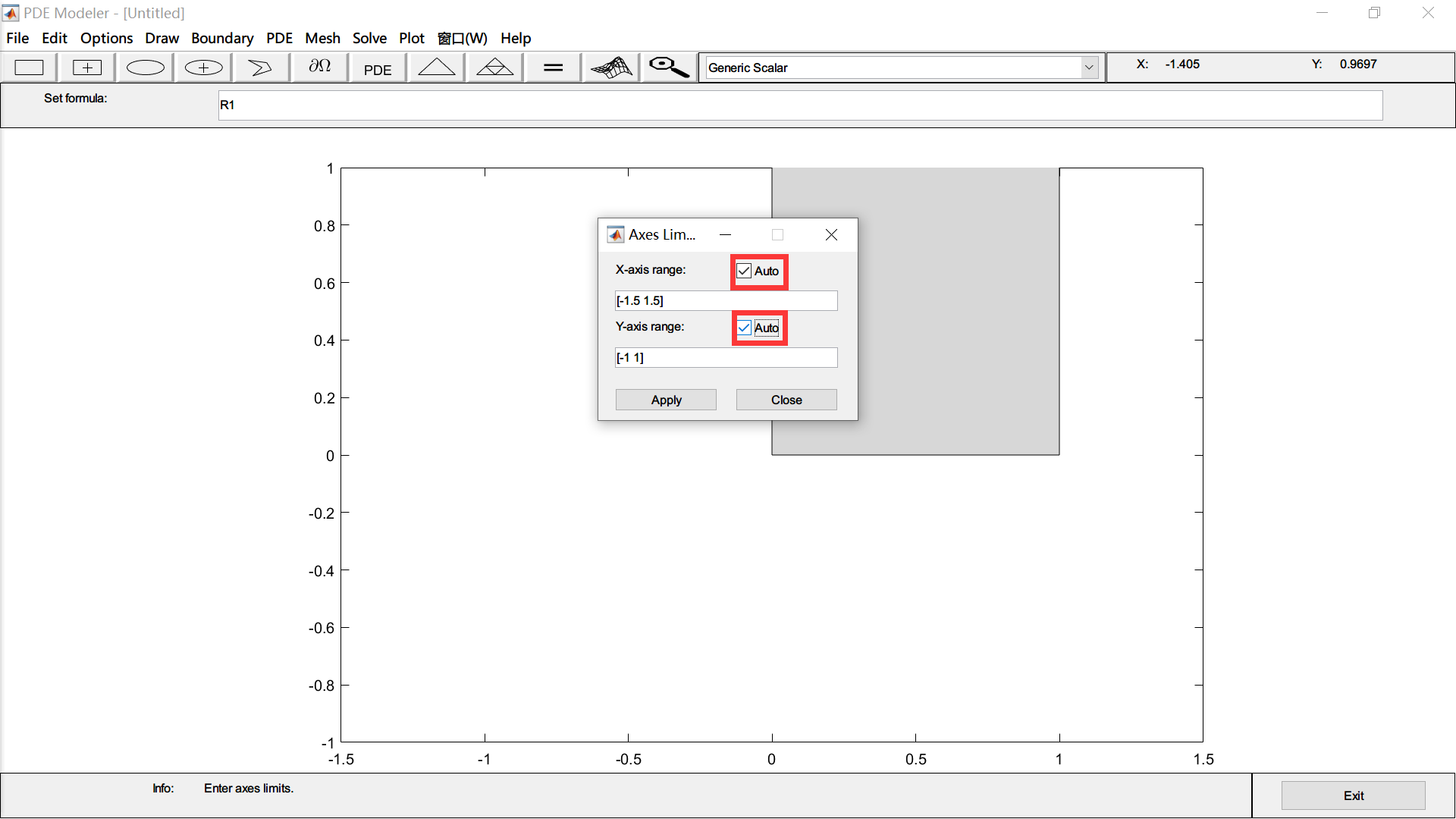 MATLAB 偏微分方程工具箱 pdetool 入门教程 - 知乎