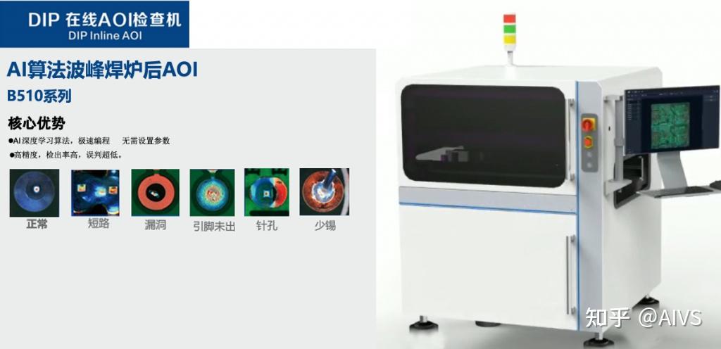 DIP炉后波峰焊AOI B510 - 知乎