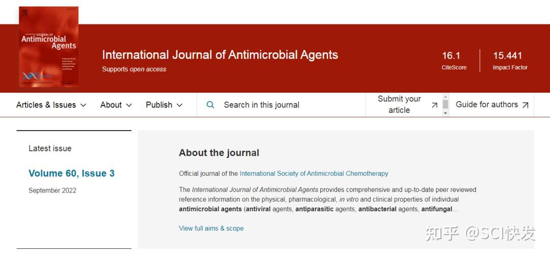 SCI期刊分析：IF=15.441，JCR1区，无版面费！ - 知乎