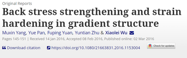 刊见| 材料学SCI Q1 名刊: Materials Research Letters - 知乎