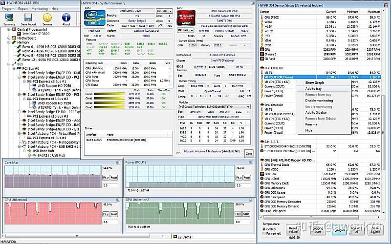 HWiNFO+RTSS最全面的硬件状态监控 - 知乎