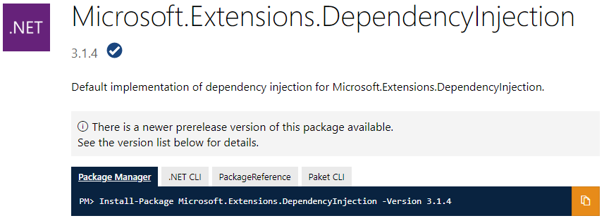 Microsoft.Extensions 探索 / 依赖注入（DI） - 知乎