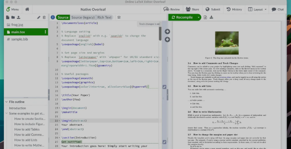 [资源分享]LaTeX 实时渲染!!!Overleaf 桌面客户端程序都来了 - 知乎