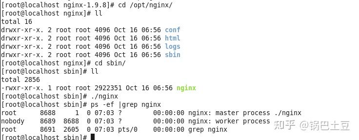linux环境下部署nginx（自用） - 知乎