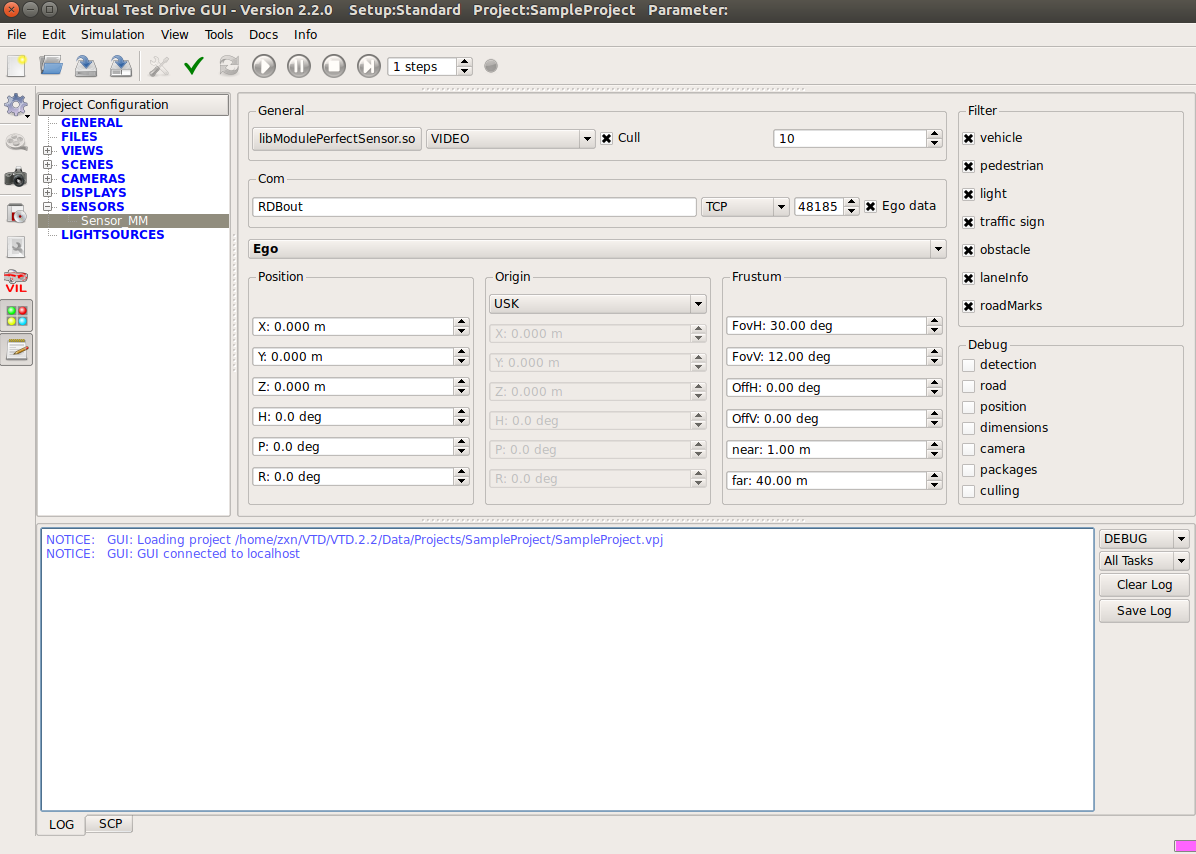 场景仿真软件-VTD下的传感器仿真 - 知乎