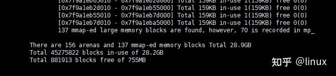 Linux进程内存用量分析之堆内存篇 - 知乎