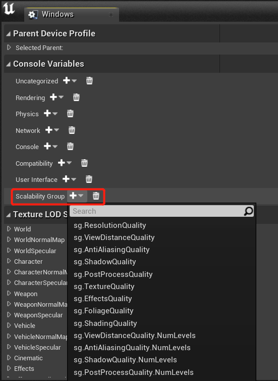 UE4 性能分级 - 知乎