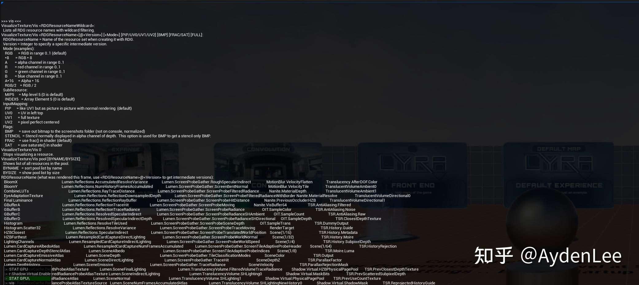 UE5 Render Dependency Graph-实用指南 - 知乎