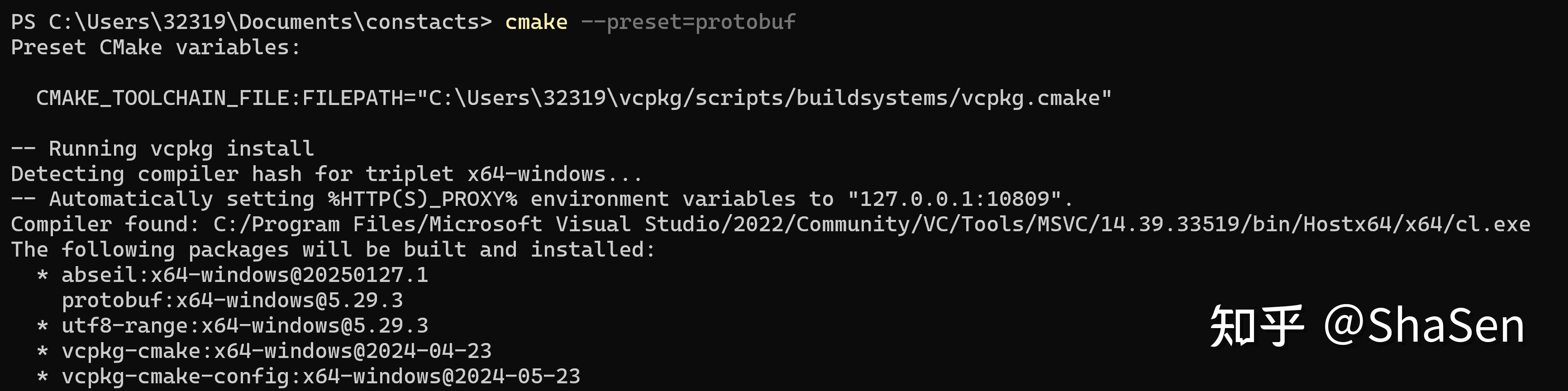 在Windows中使用vcpkg管理Protobuf - 知乎