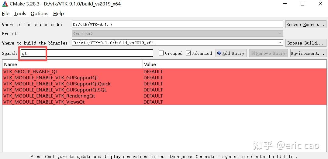 如何编译VTK（附Qt5编译配置） - 知乎