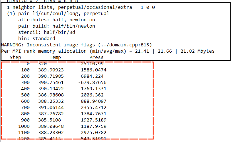lammps提取log文件中的数据 - 知乎