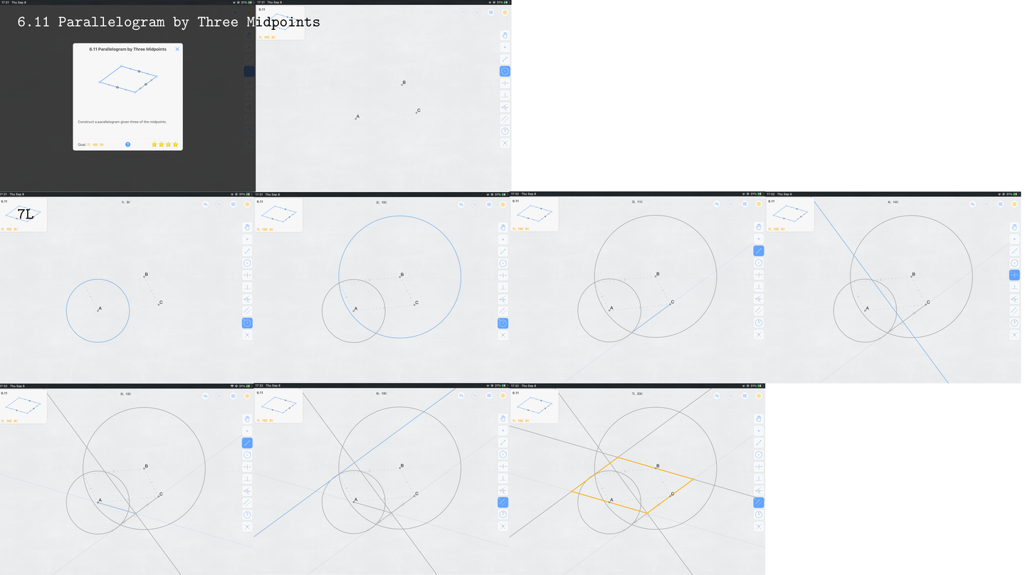 【Euclidea】Zeta篇 攻略 & 部分证明 - 知乎