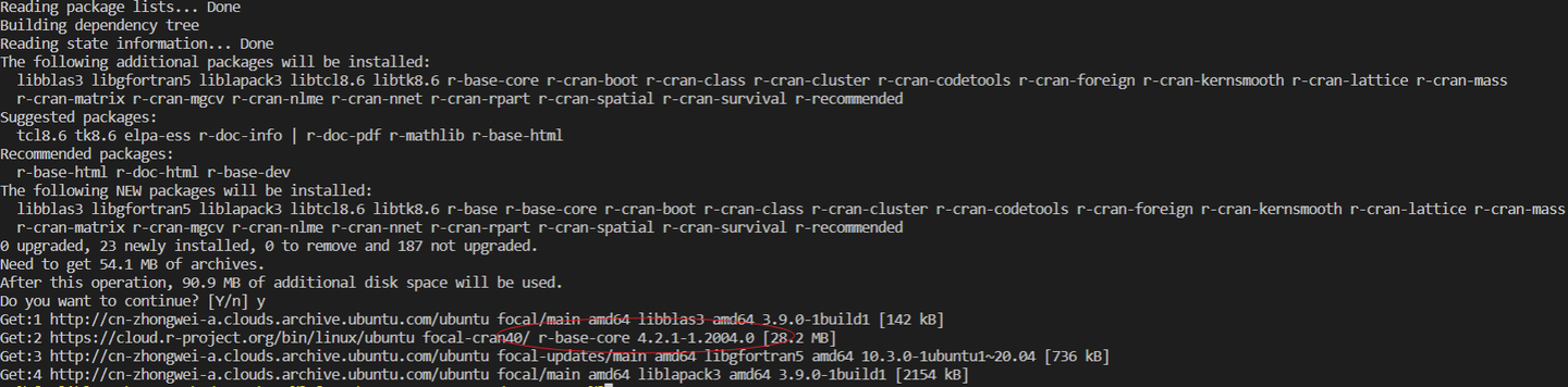 Ubuntu系统安装最新版的R 4.2 - 知乎