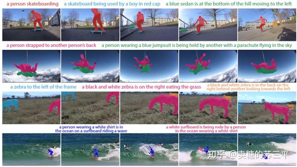 Referring Video Object Segmentation 视频参考分割 常用数据集介绍A2D、JHMDB、Ref-Youtube ...