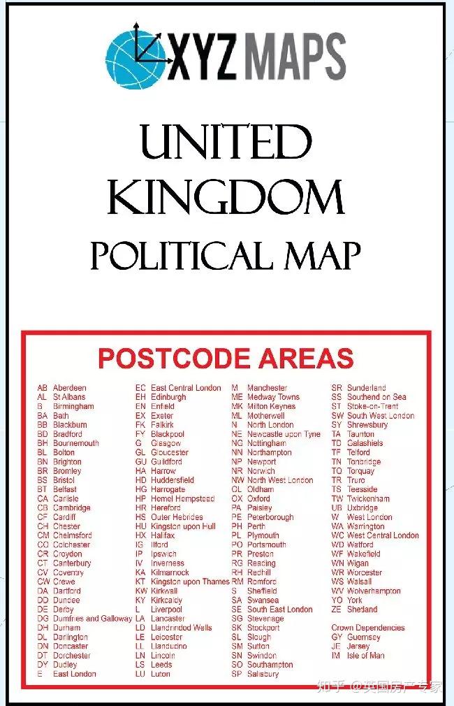 英国邮编全攻略，教你轻松玩转Postcode - 知乎
