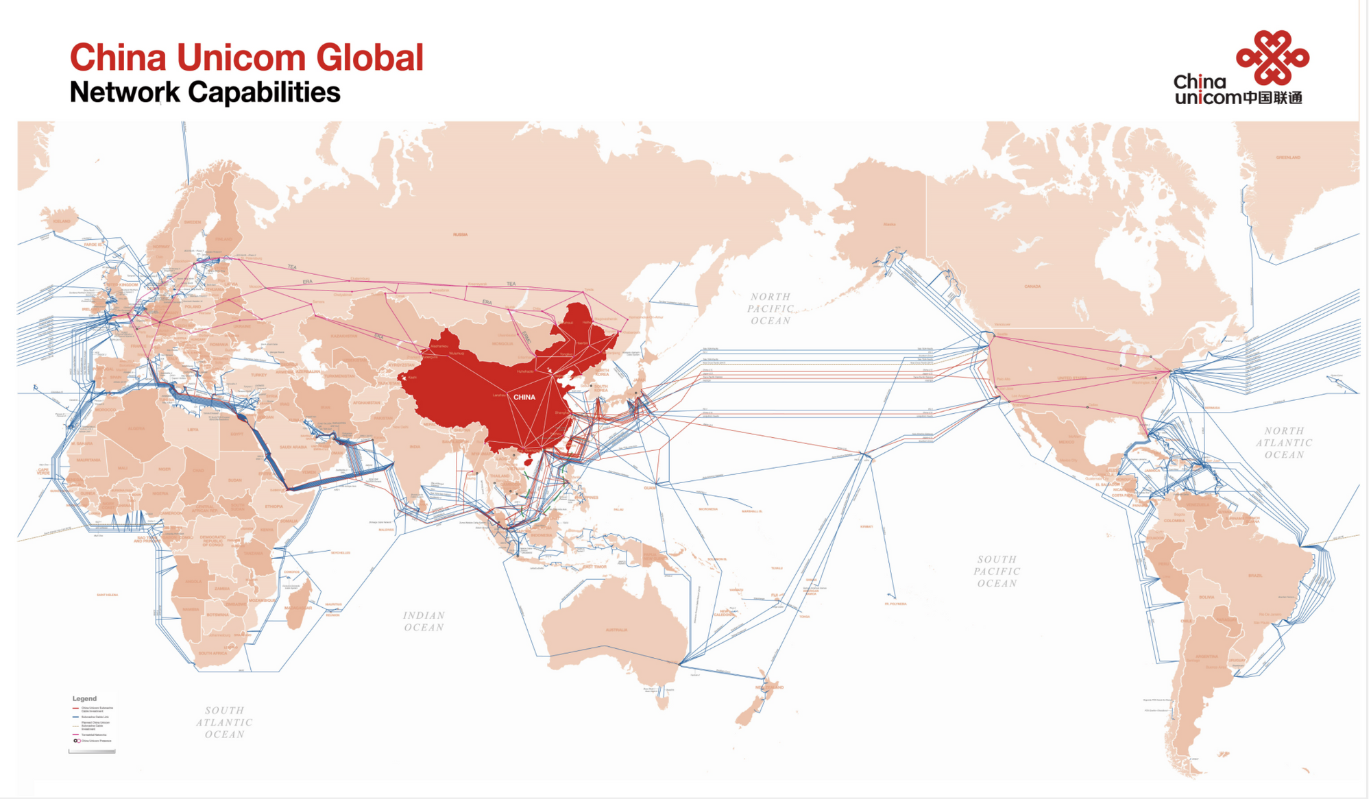 三大运营商的全球网络布局是怎样的|华为放弃的海底光缆业务有多重要? - 知乎