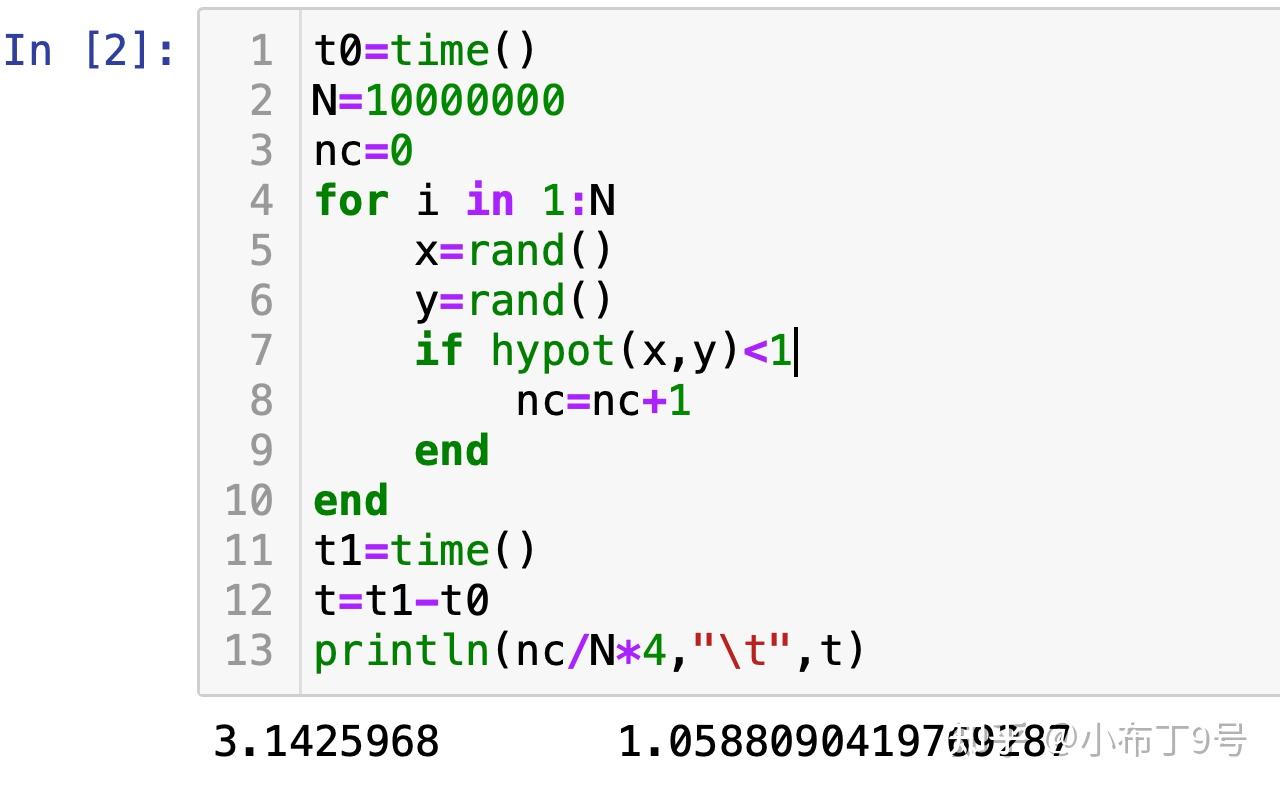 蒙特卡罗方法python 与 julia 循环效率对比 - 知乎