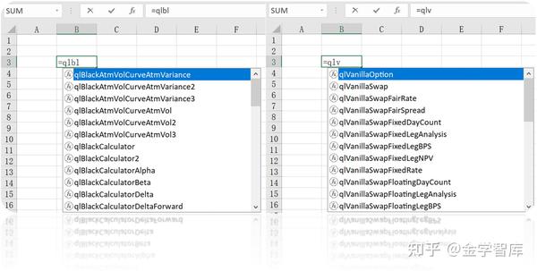 基于Excel的QuantlibXL金融数值计算插件介绍 - 知乎