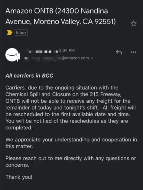 亚马逊ONT8仓库关闭无法入仓；物流延误3月，货代威胁扣货 - 知乎